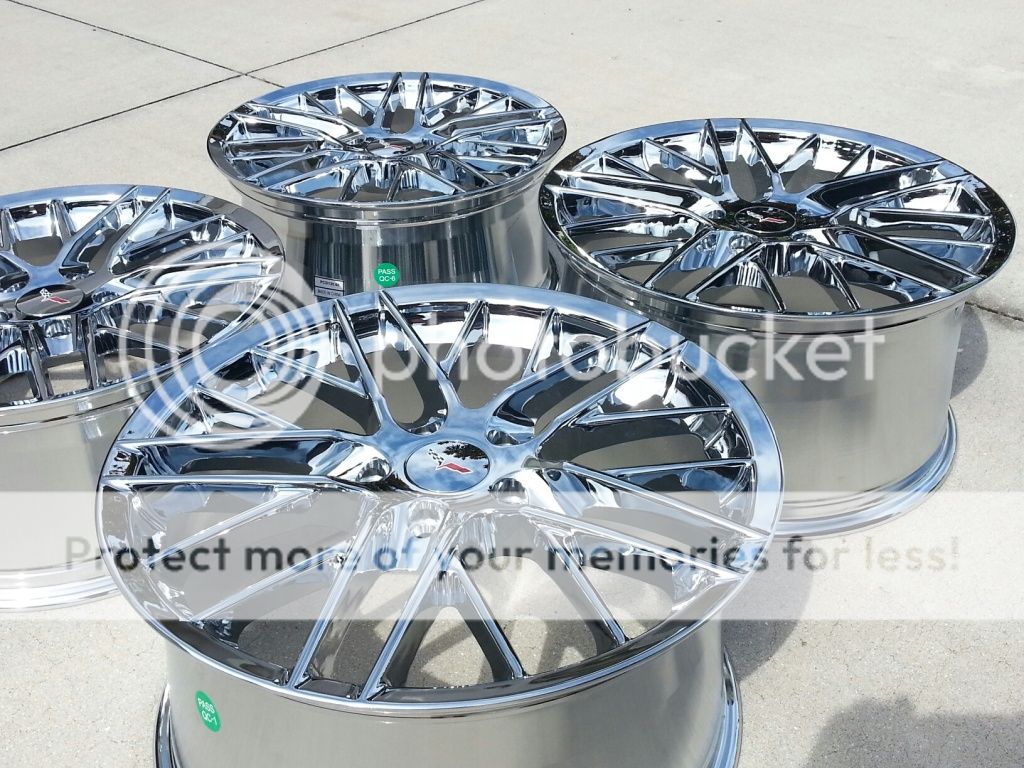 **New Chrome C6 ZR1 wheels For C6 & C6 Z06 Now In Stock ...