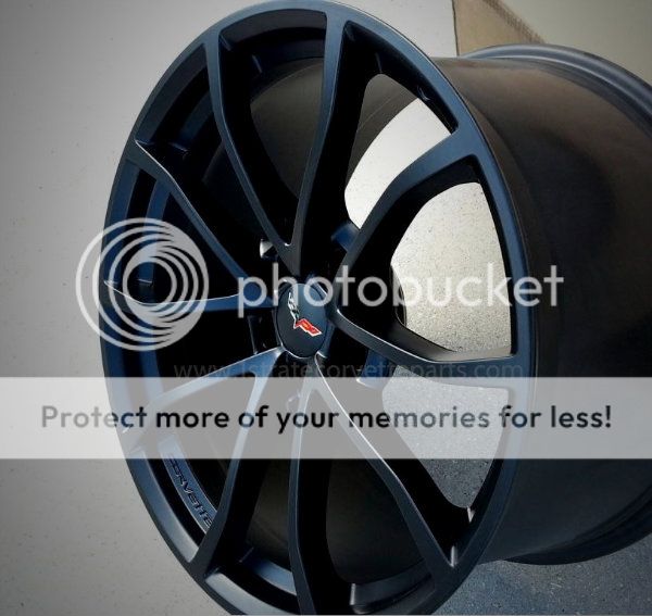 Z06 **Now Available New OEM GM Corvette Cup Wheels 19/20 Satin Black ...